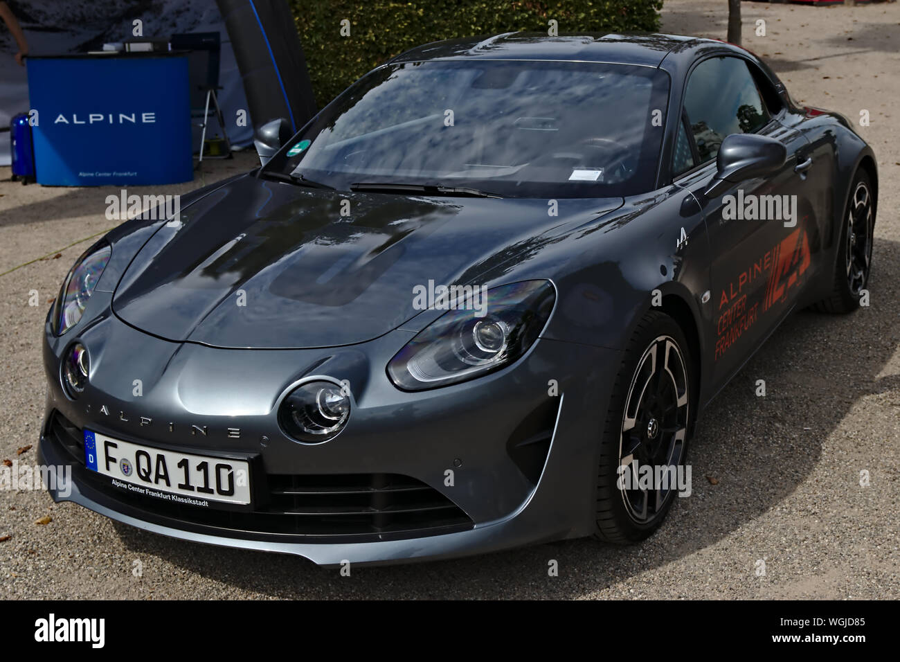 classic car, Alpine Stock Photo - Alamy