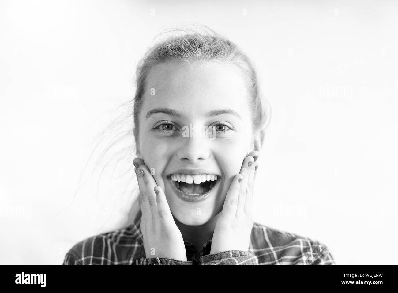 Wow shocking news. Kid long hair walking. Summer holidays ...