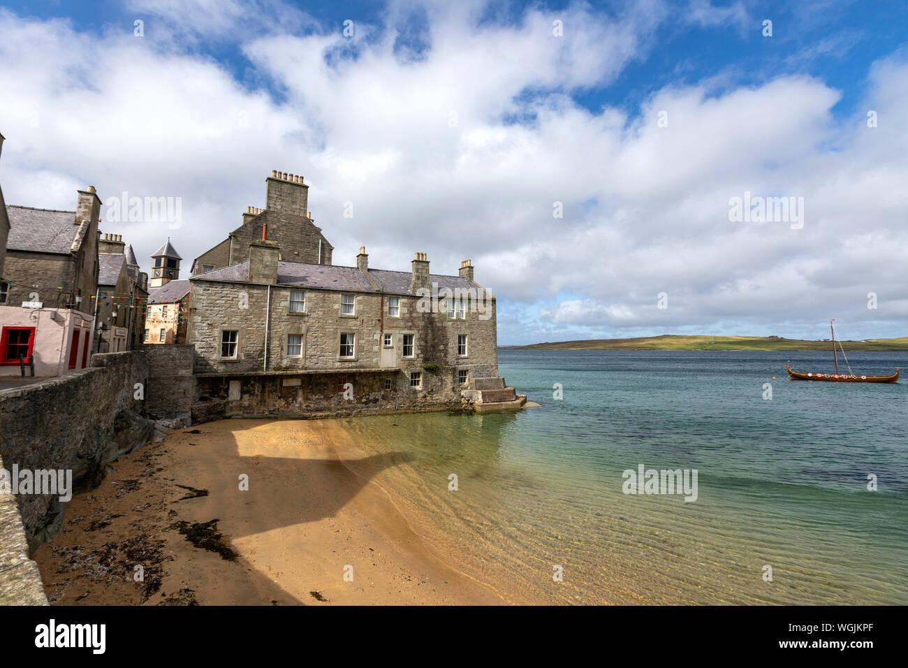 Bain’s Beach, Lerwick, Mainland, Shetland, Scotland, UK Stock Photo - Alamy