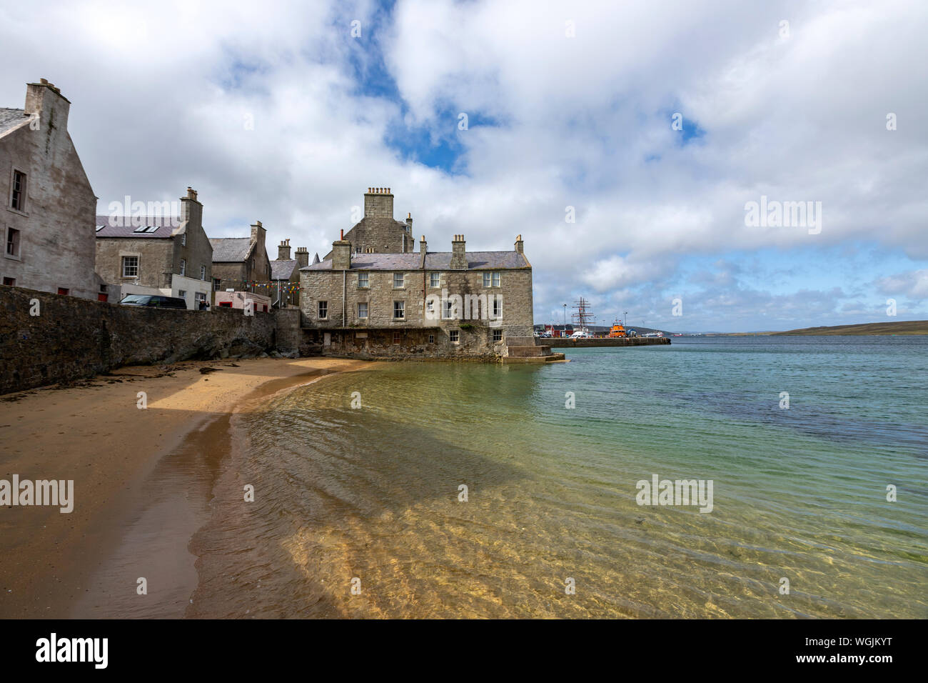 Bain’s Beach, Lerwick, Mainland, Shetland, Scotland, UK Stock Photo - Alamy