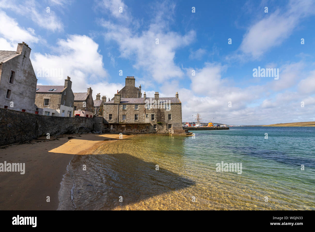 Bain’s Beach, Lerwick, Mainland, Shetland, Scotland, UK Stock Photo - Alamy