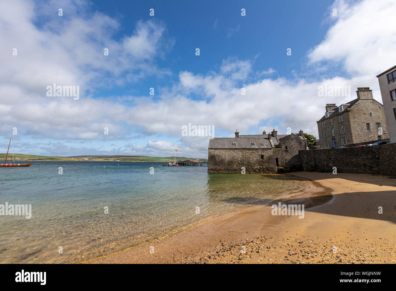Bains beach lerwick hi-res stock photography and images - Alamy