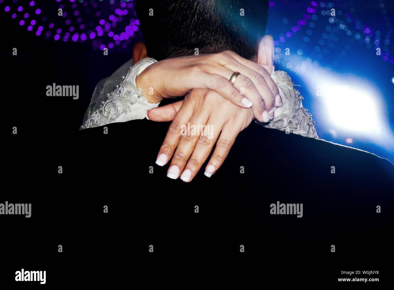 Women Hand Around Neck High Resolution Stock Photography and Images - Alamy