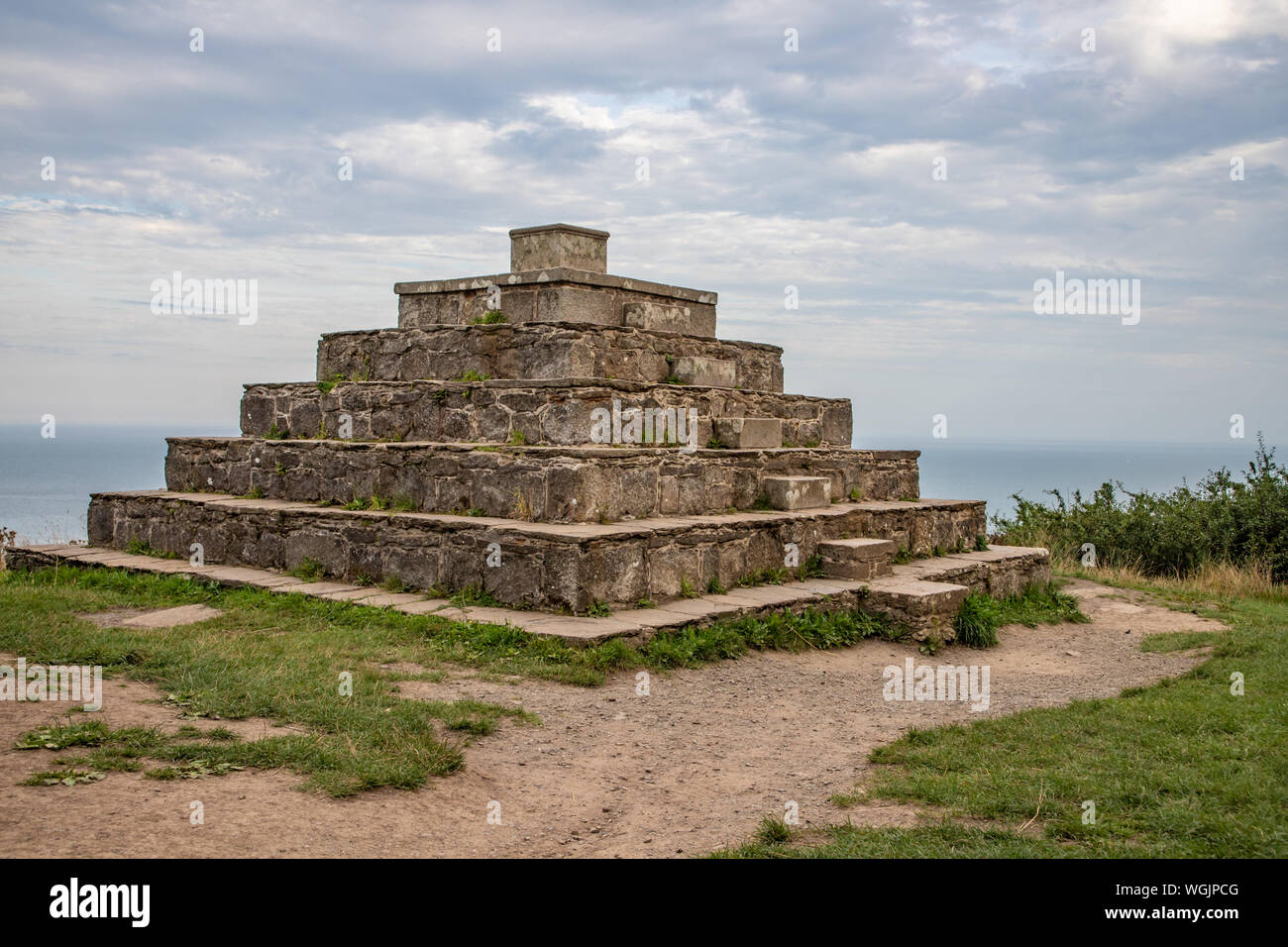 The Pyramid of Dublin, Killiney Hill, Ireland Stock Photo - Alamy