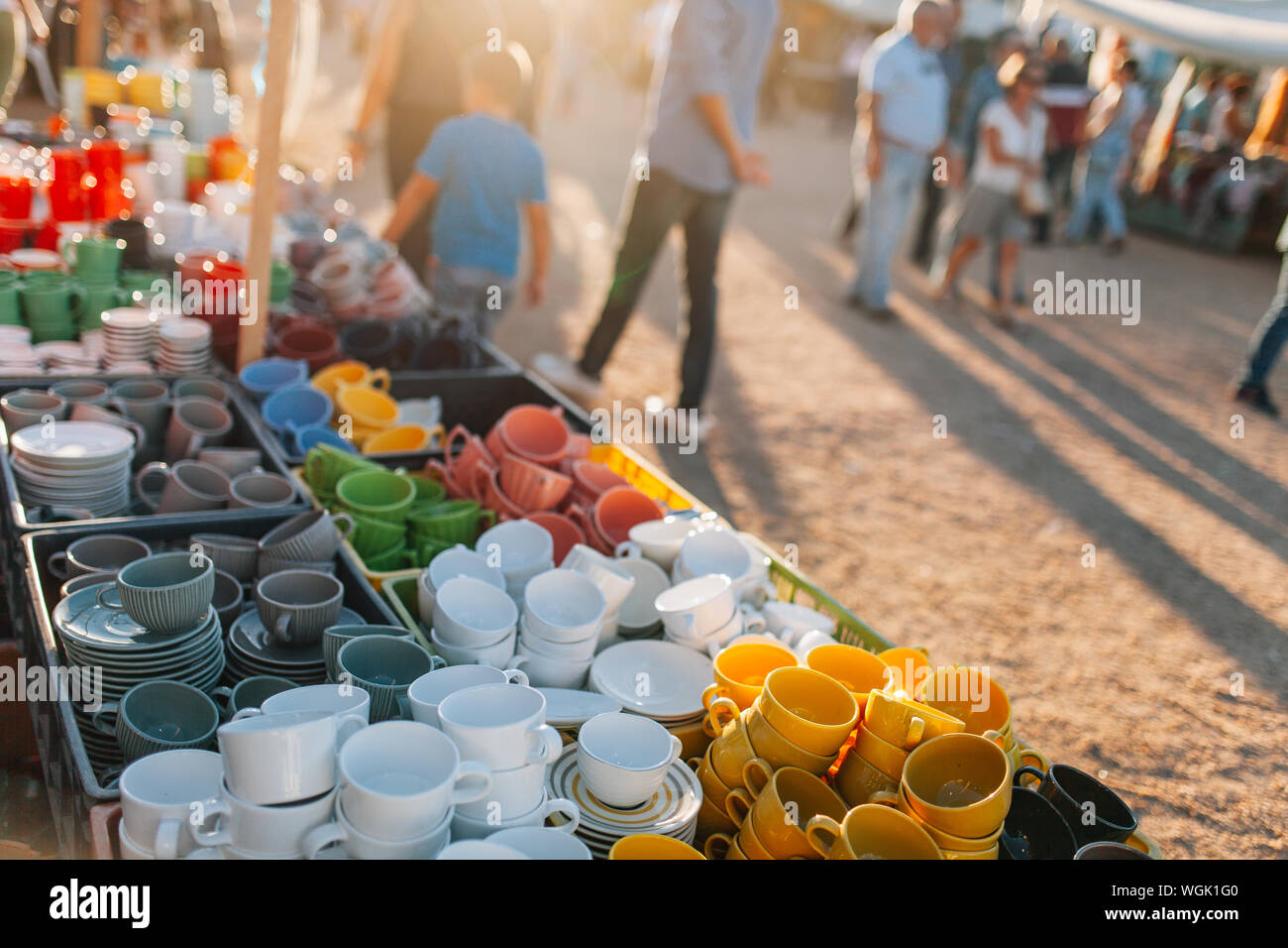 Vintage stall hi-res stock photography and images - Alamy