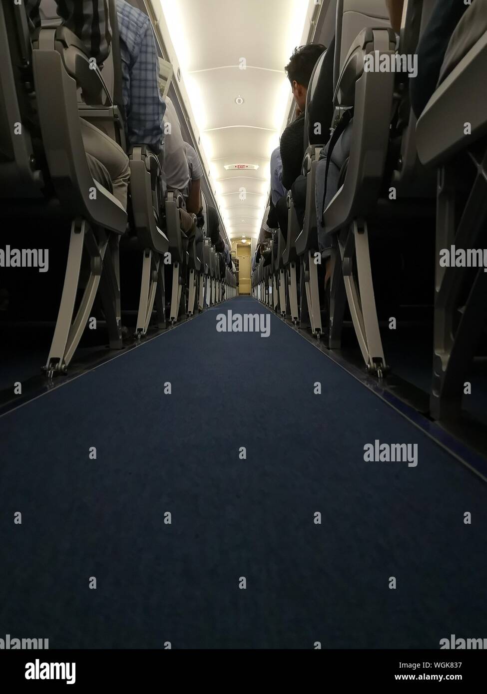 Surface Level Image Of Airplane Floor Stock Photo - Alamy