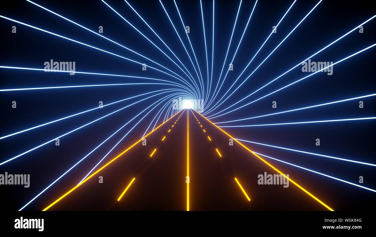 Neon Highway High Resolution Stock Photography and Images - Alamy