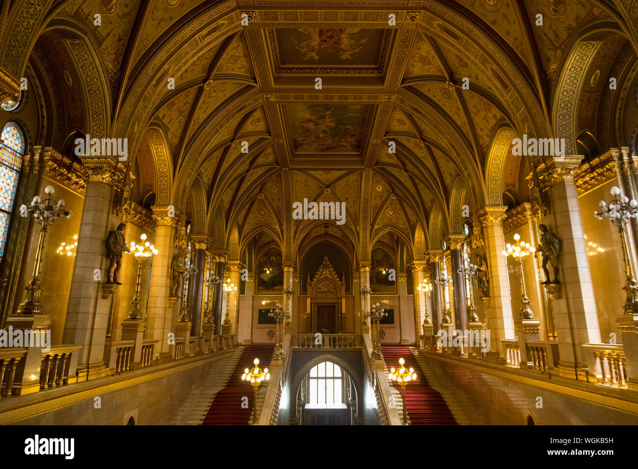 Hungarian Parliament Interior High Resolution Stock Photography and ...