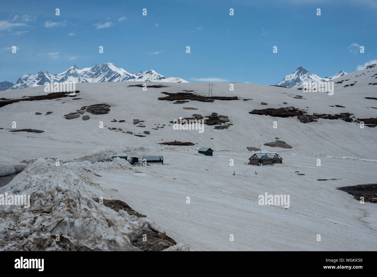 Rohtang pass spiti valley hi-res stock photography and images - Alamy