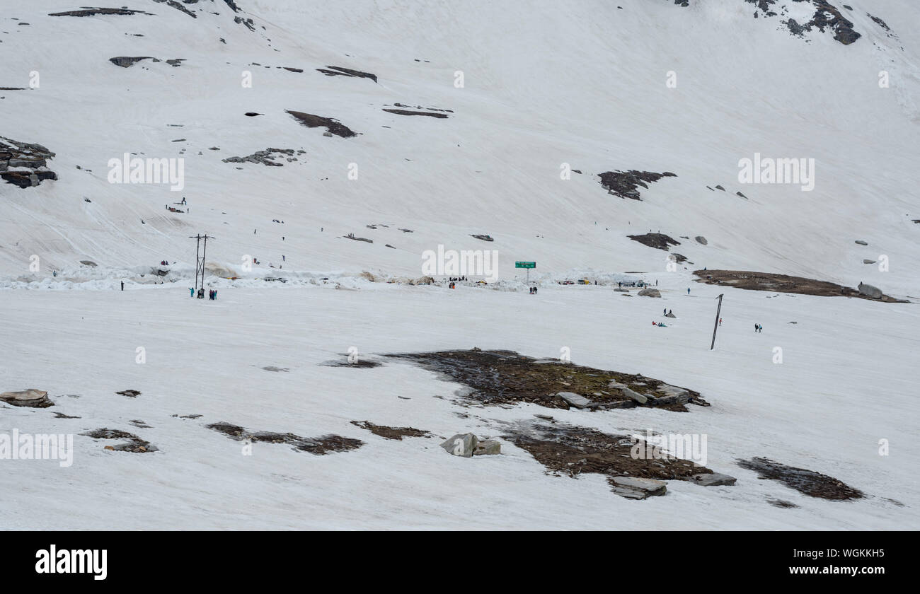 Rohtang pass spiti valley hi-res stock photography and images - Alamy