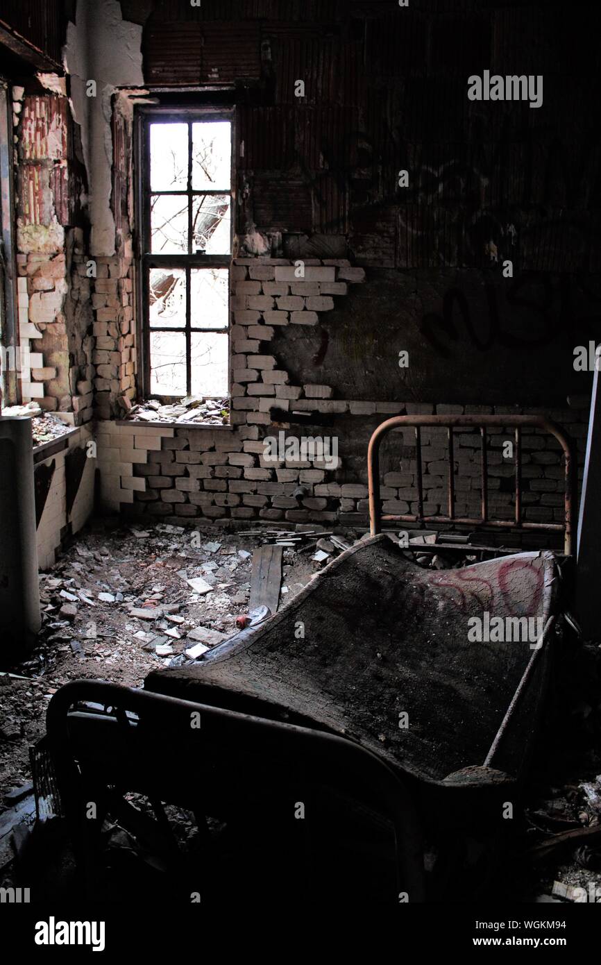 Broken Bed High Resolution Stock Photography and Images - Alamy