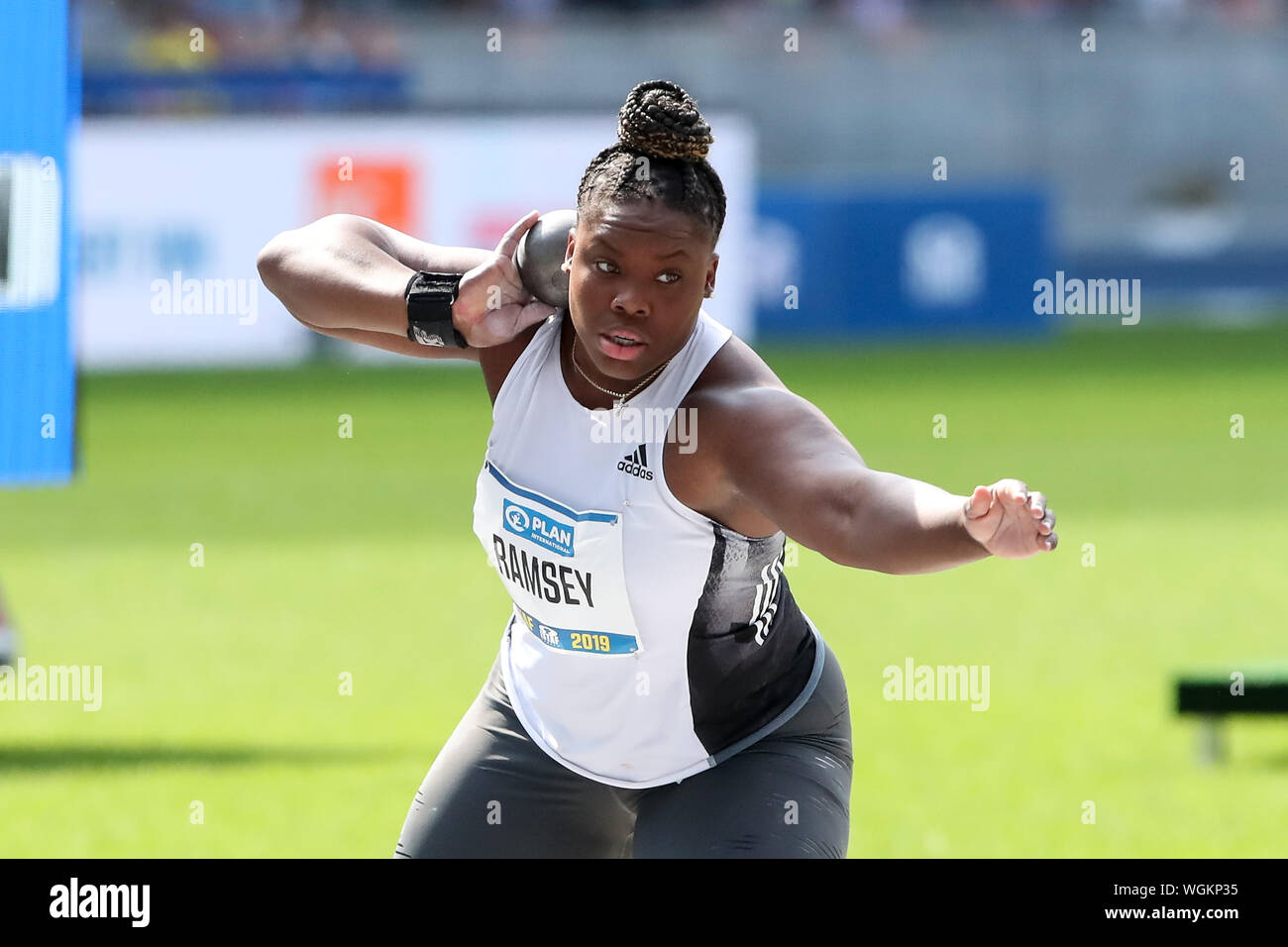 Berlin, Germany 01. September 2019: ISTAF - Athletics - 2019 Jessica ...