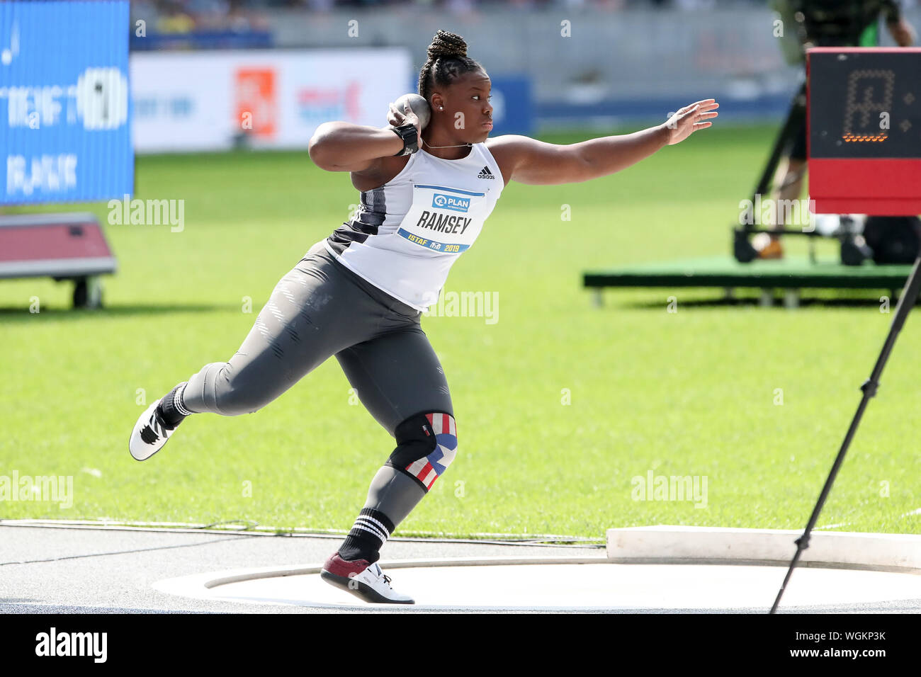 Berlin, Germany 01. September 2019: ISTAF - Athletics - 2019 Jessica ...