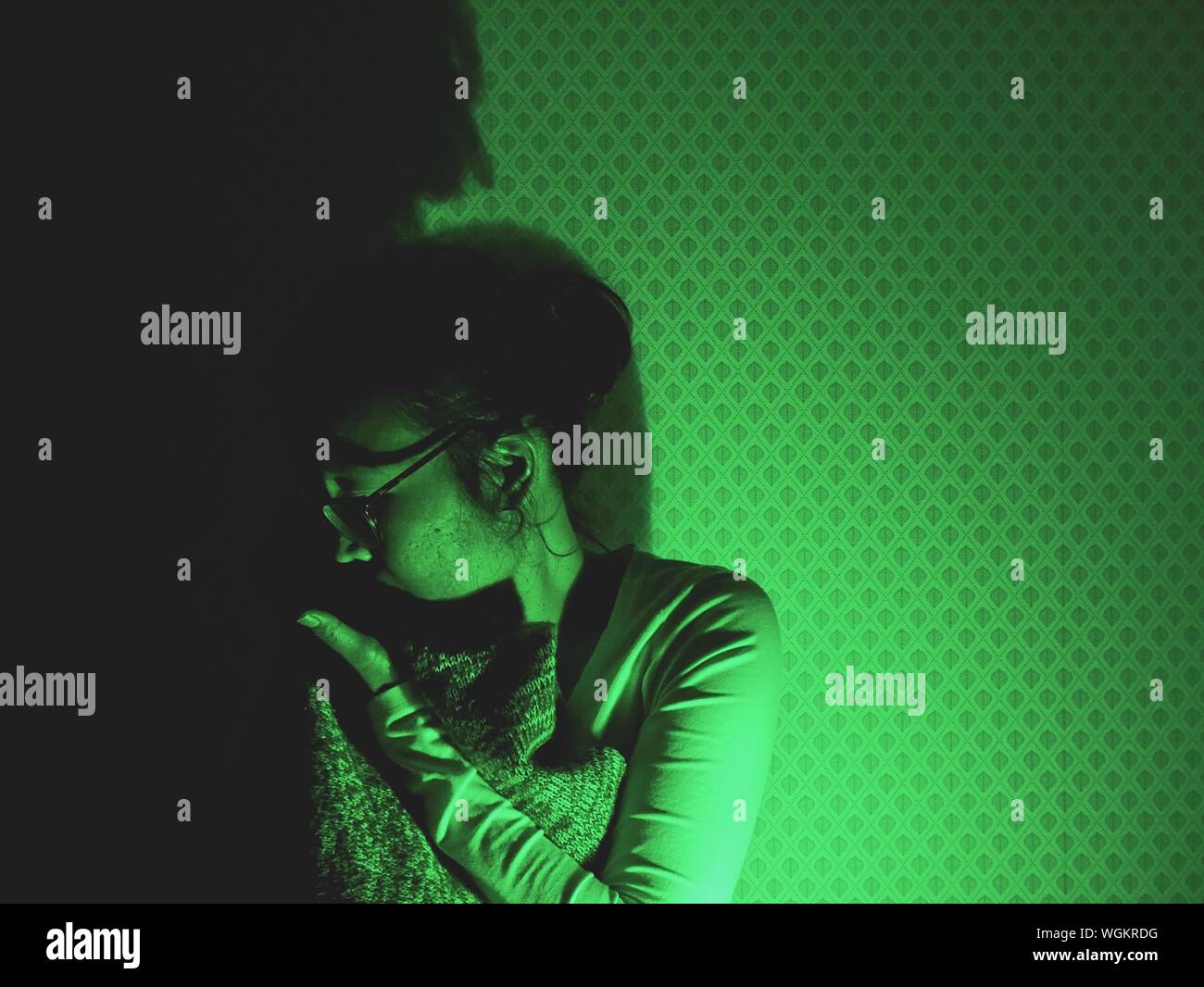 Green sad hi-res stock photography and images - Alamy