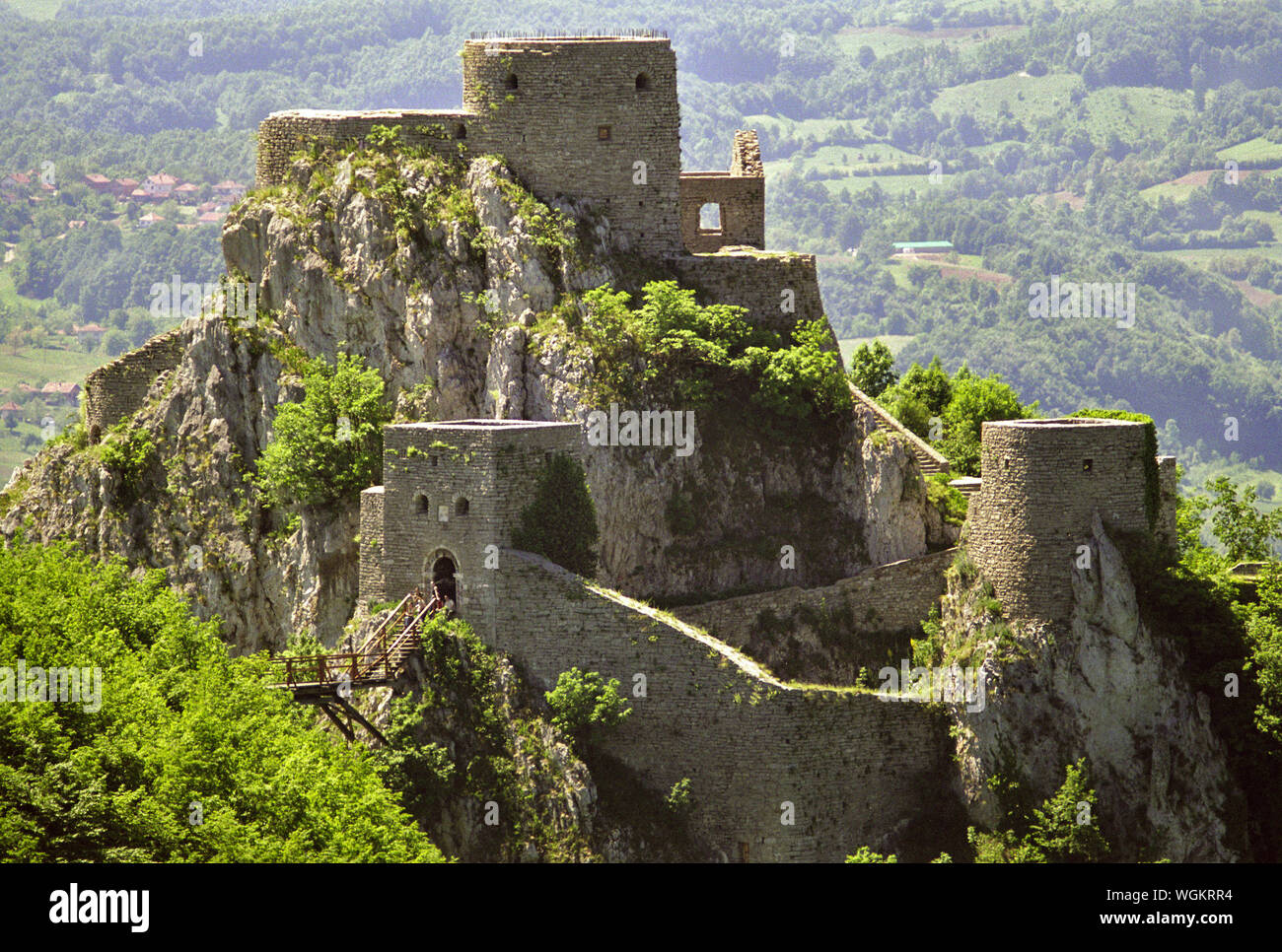 Srebrenik Fortress is Bosnia's medieval castle, first time in history ...