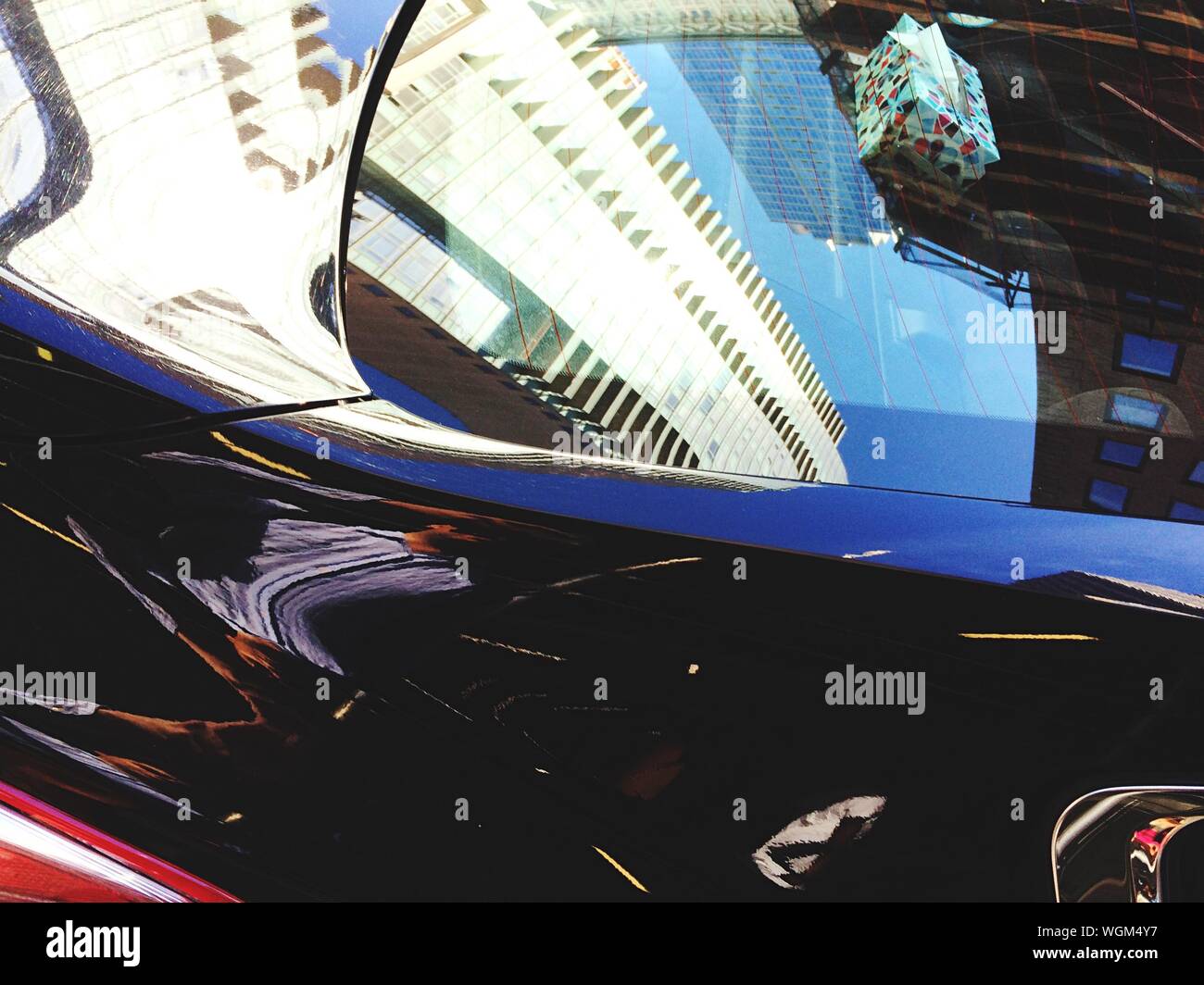 Reflection building in windshield hi-res stock photography and images ...