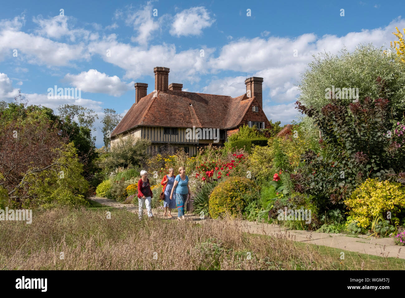 Great Dixter garden and house, the home of celebrated garden designer ...