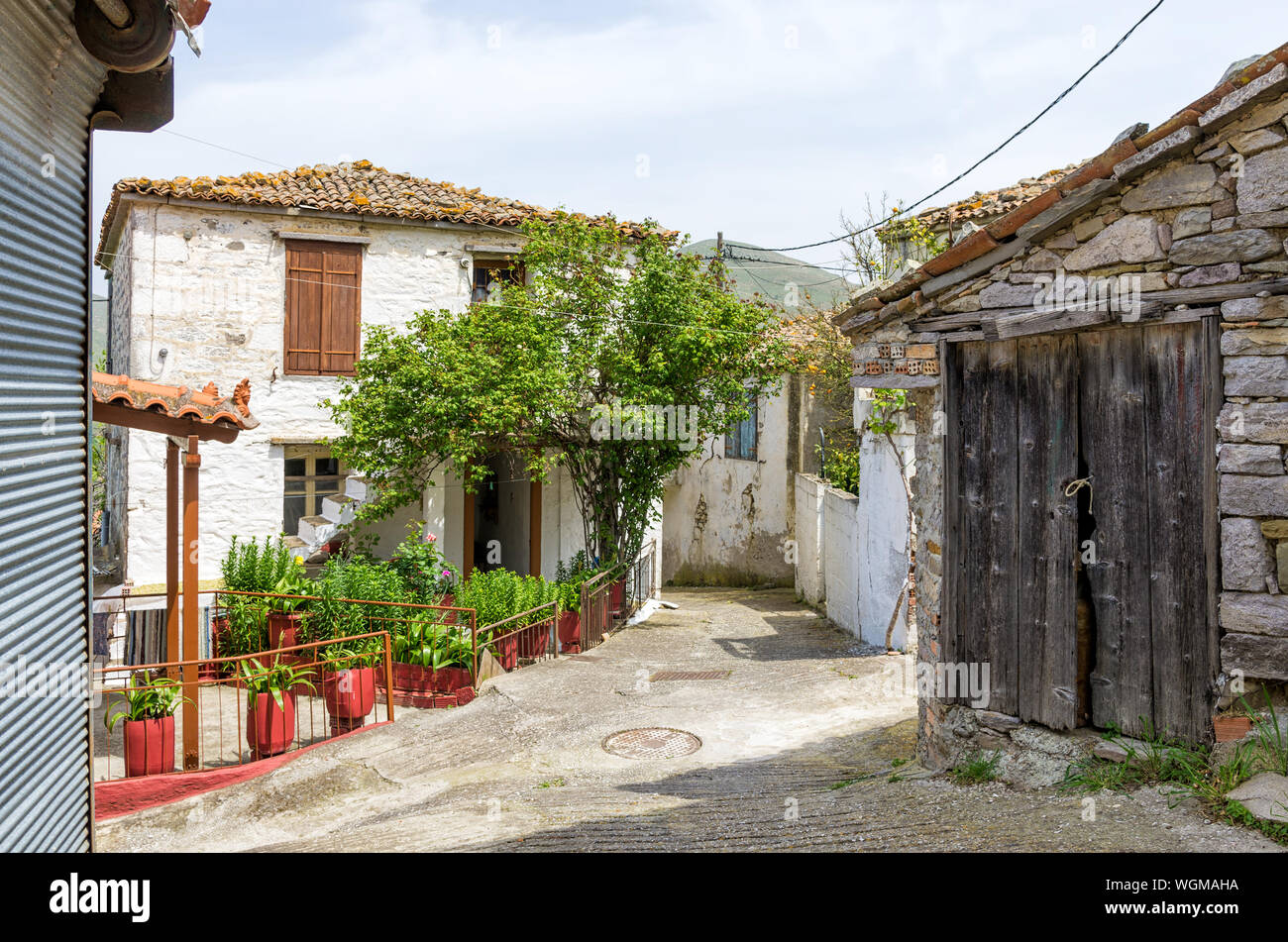 Greece Limnos Island Architecture High Resolution Stock Photography and ...