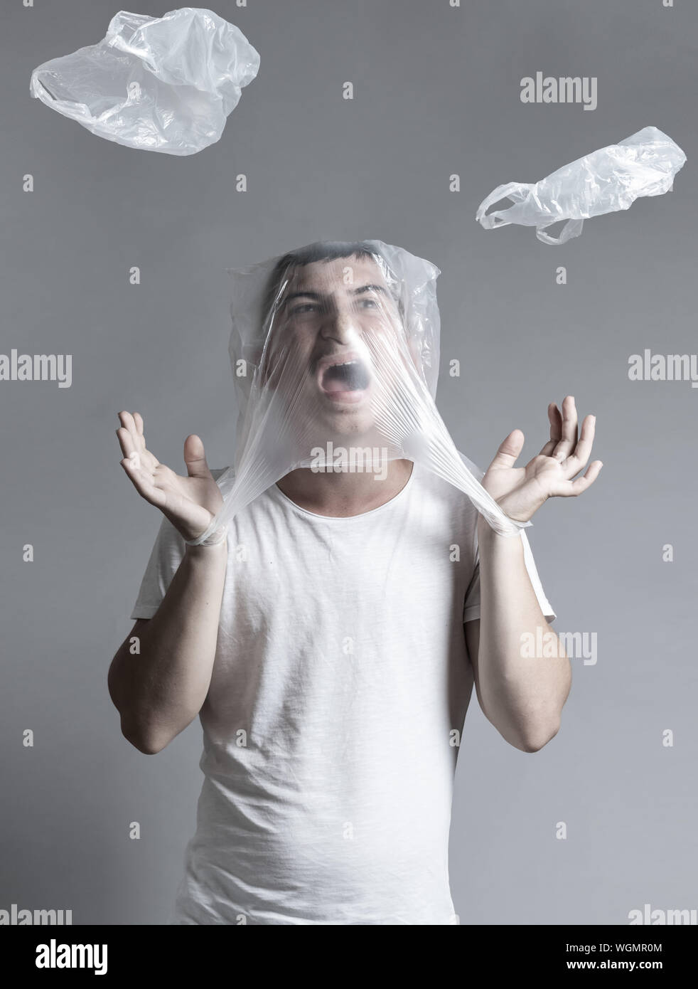 Plastic bags pollution hi-res stock photography and images - Alamy