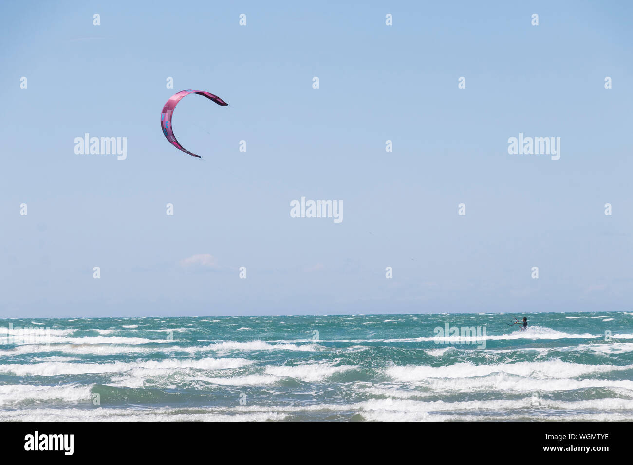 Beach Beauduc, Arles, France - August, 2019 : Tourists and locals rest ...
