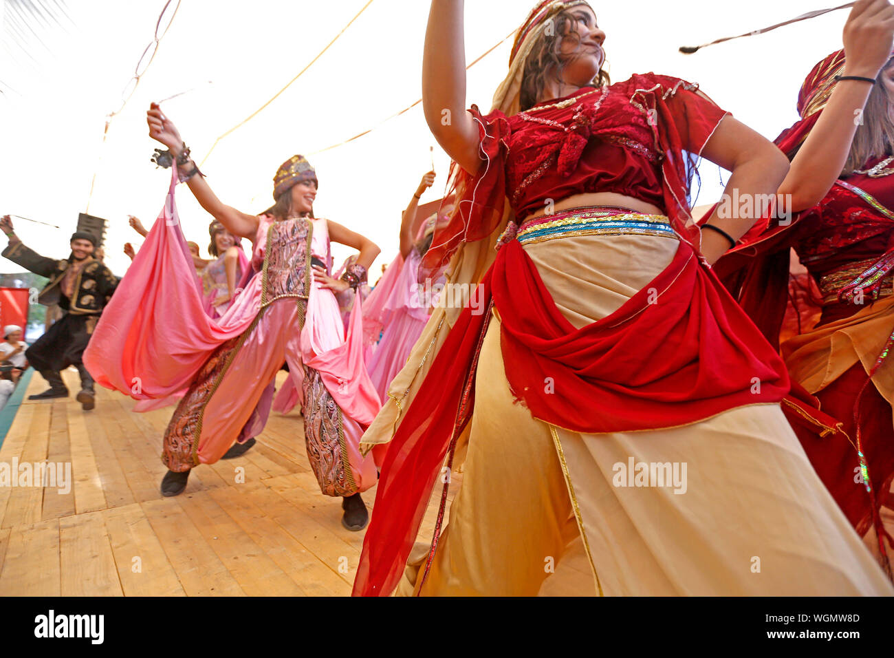 Maaser El Chouf, Lebanon. 1st Sept 2019. Dancers perform on the ...