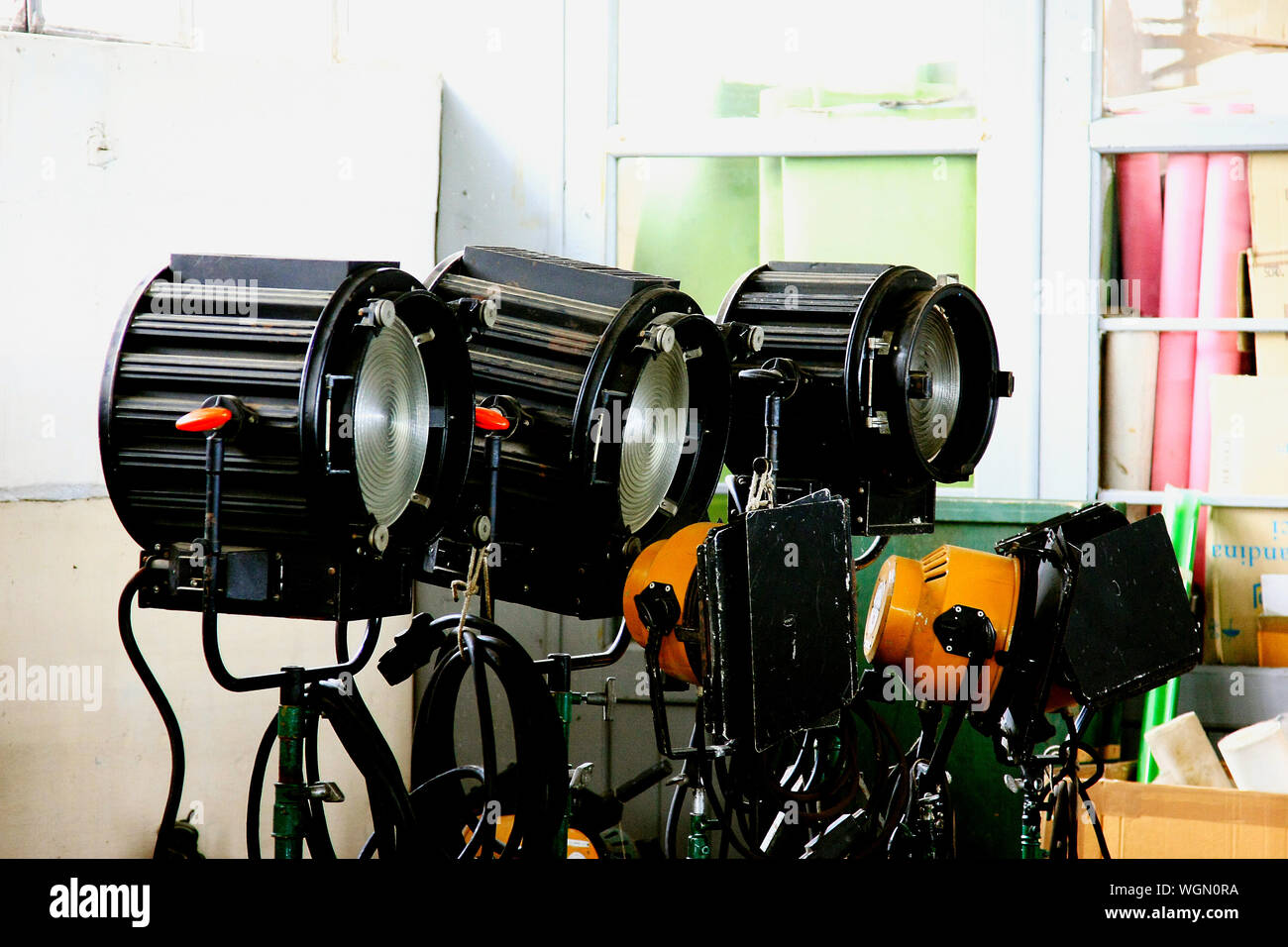 Studio Lights Lighting High Resolution Stock Photography and Images - Alamy