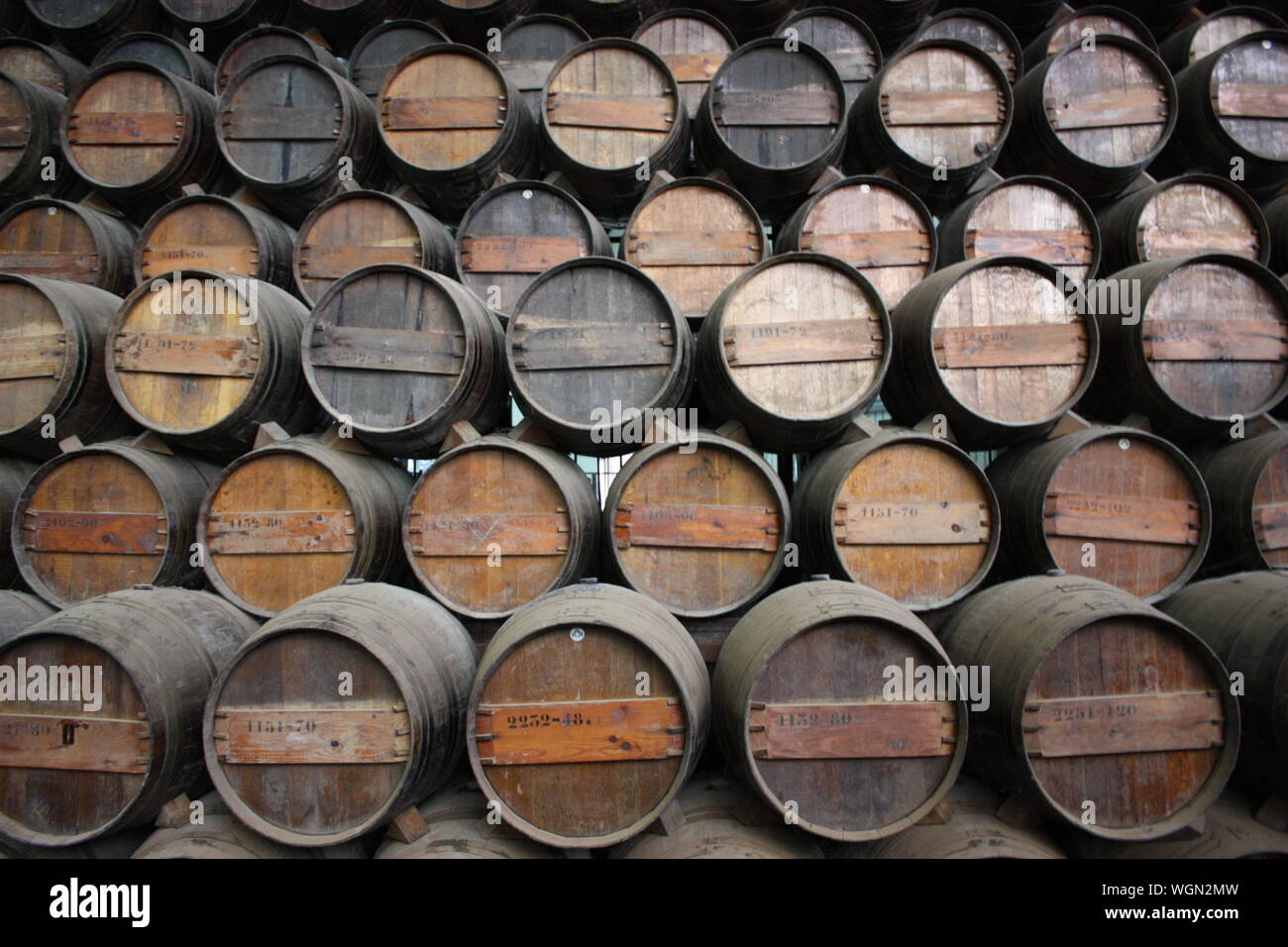 Casks Of Aging Wine High Resolution Stock Photography and Images - Alamy