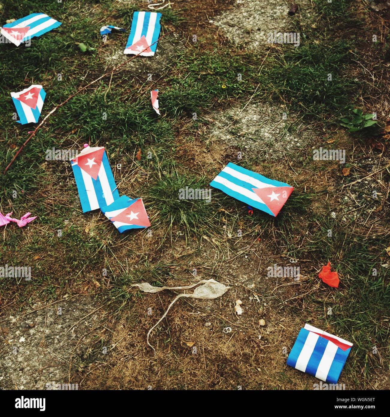 Cuban flags hi-res stock photography and images - Alamy