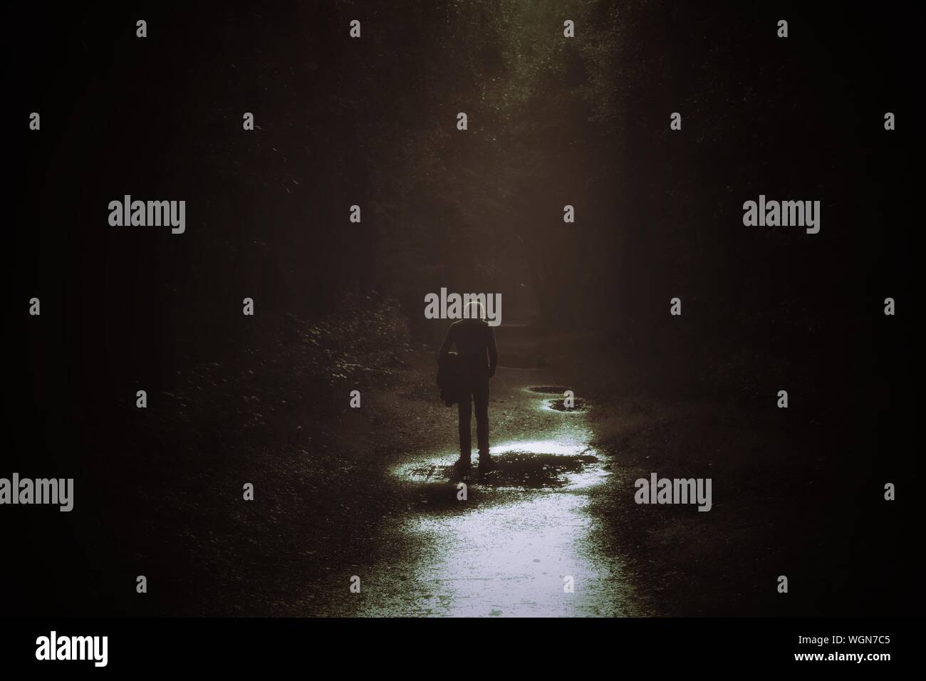 Depressed depression man walking hi-res stock photography and images ...