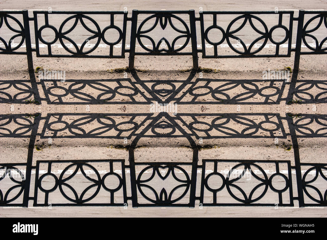 Wrought Iron Fence Texture