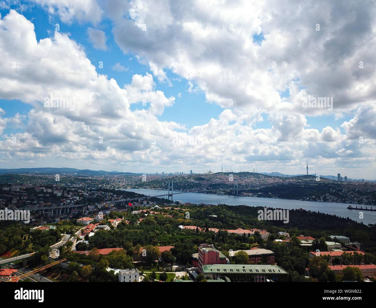 Aerial view of Istanbul Stock Photo - Alamy