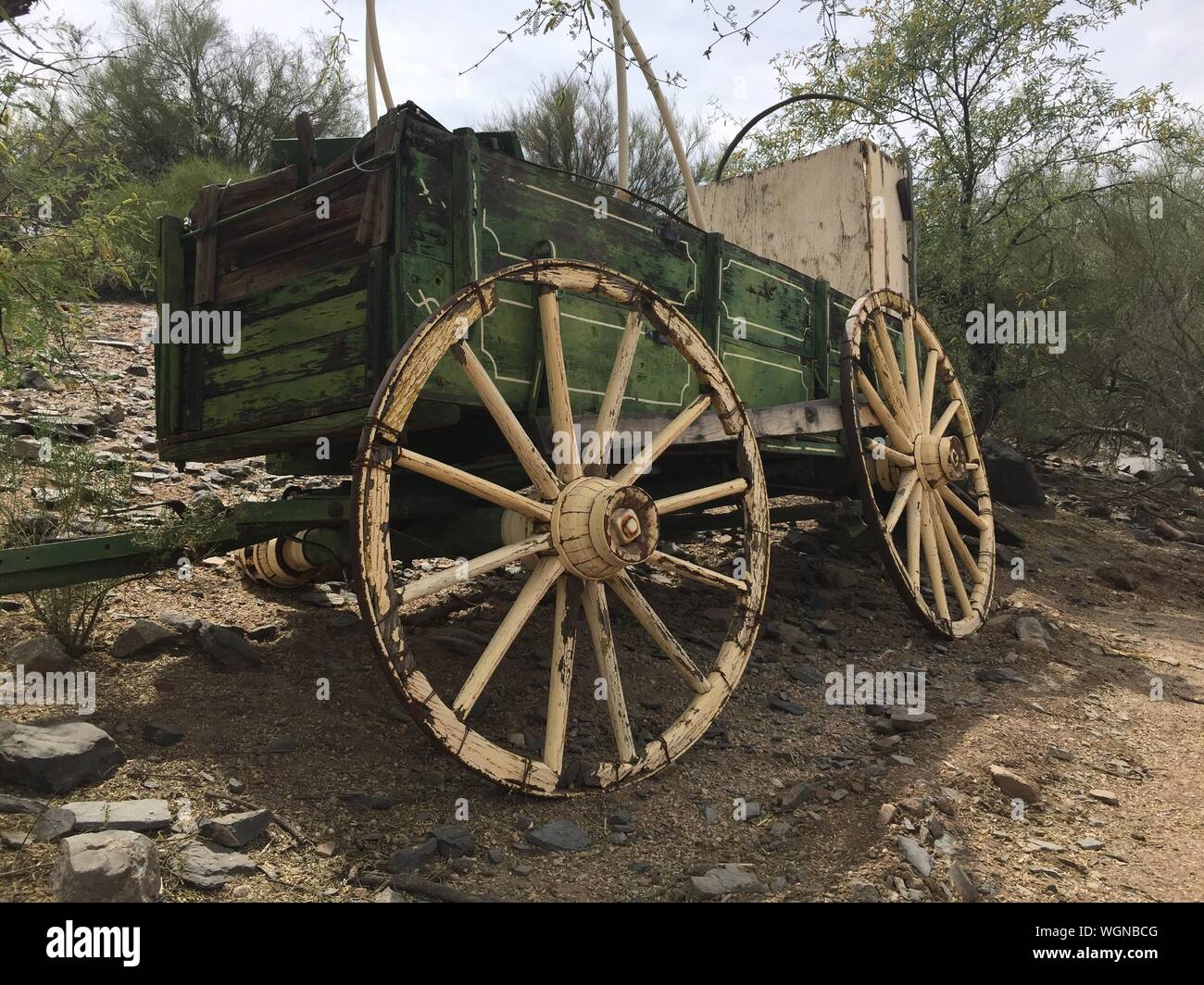 Broken down cart hi-res stock photography and images - Alamy