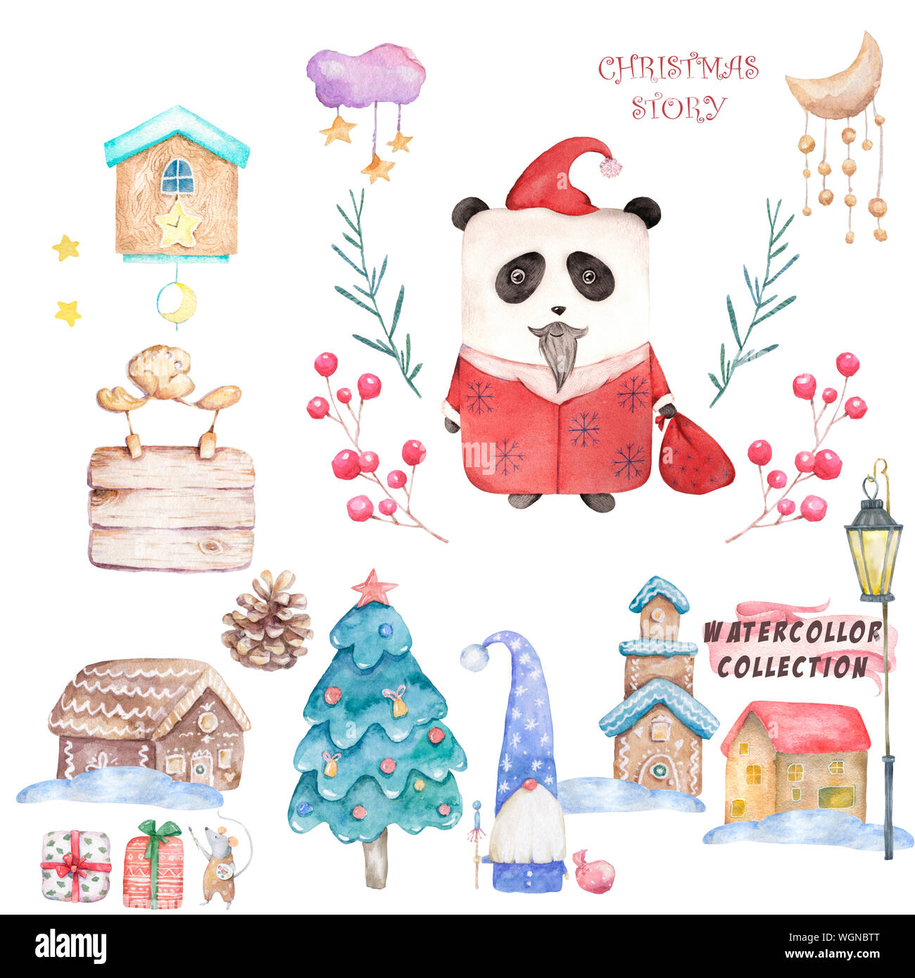 Set of Christmas Snowman , Forest Animal ,Can be used for baby t-shirt ...