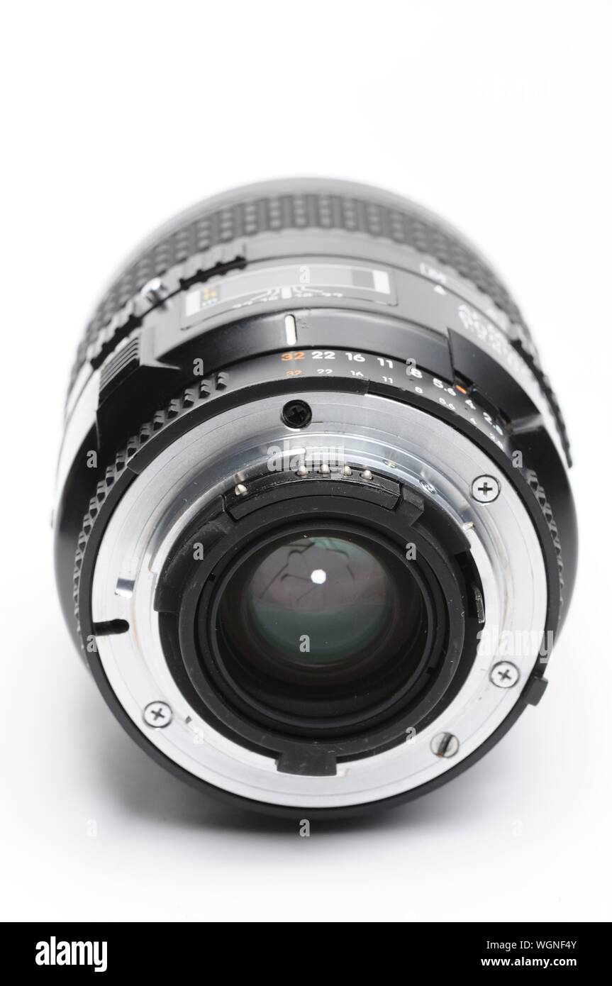 The camera and lens Cut Out Stock Images & Pictures - Alamy