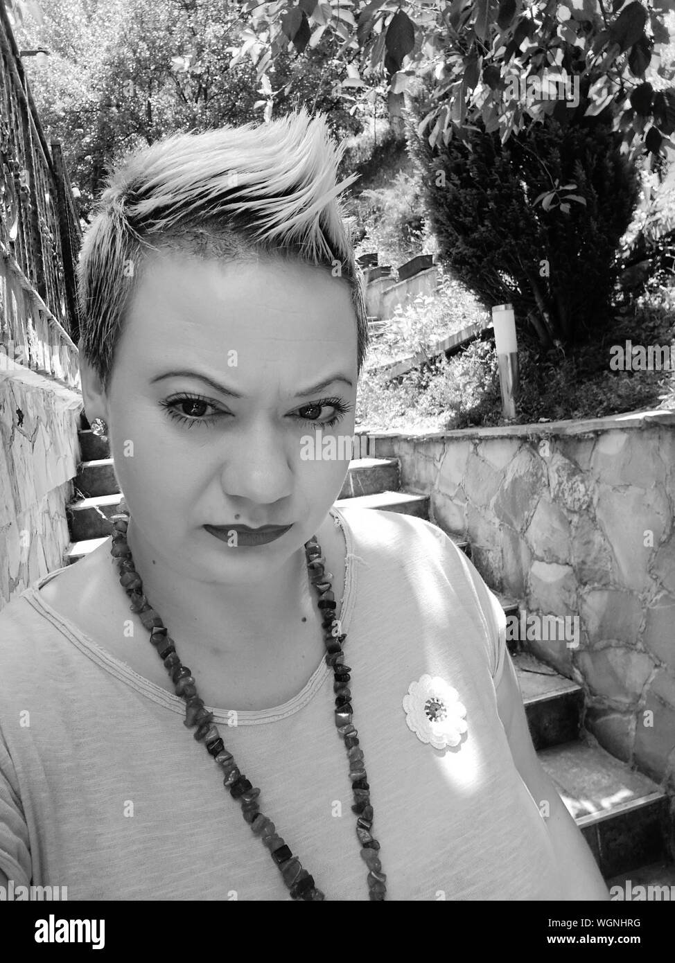 Mohawk Side View High Resolution Stock Photography and Images - Alamy