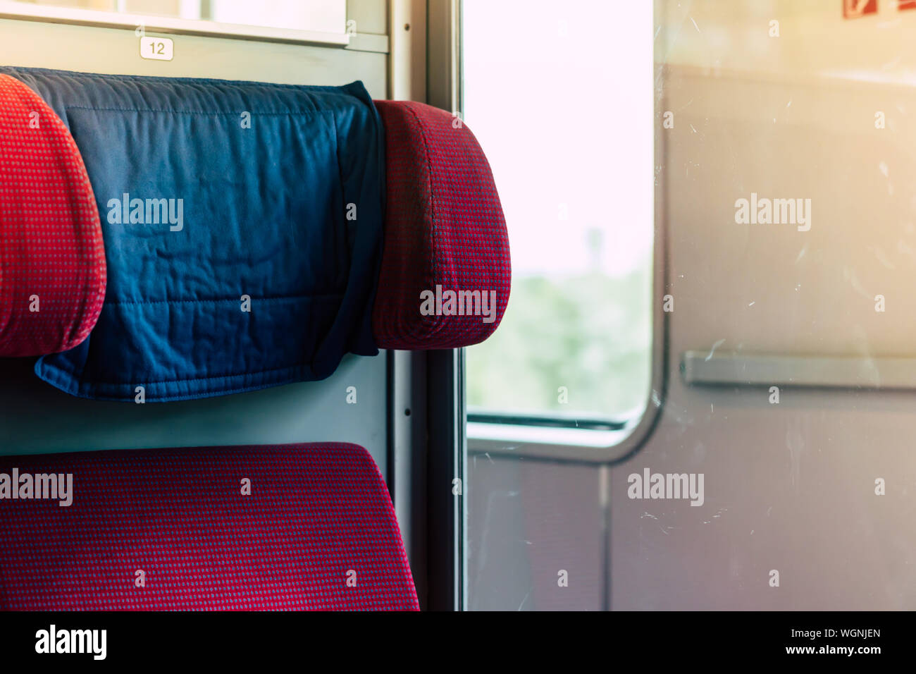 Train seat empty hi-res stock photography and images - Alamy