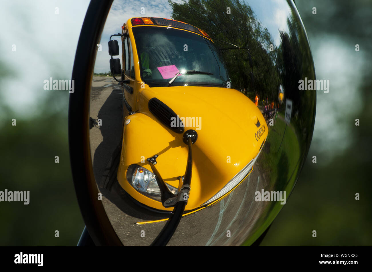 Bus Mirror High Resolution Stock Photography and Images - Alamy