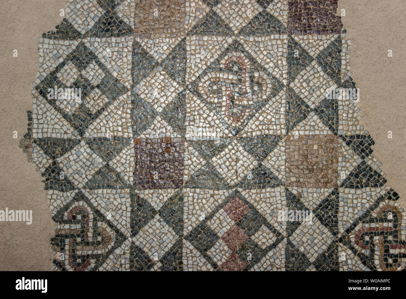 East Serbia - The preserved mosaic of the Roman Emperor Galerius ...