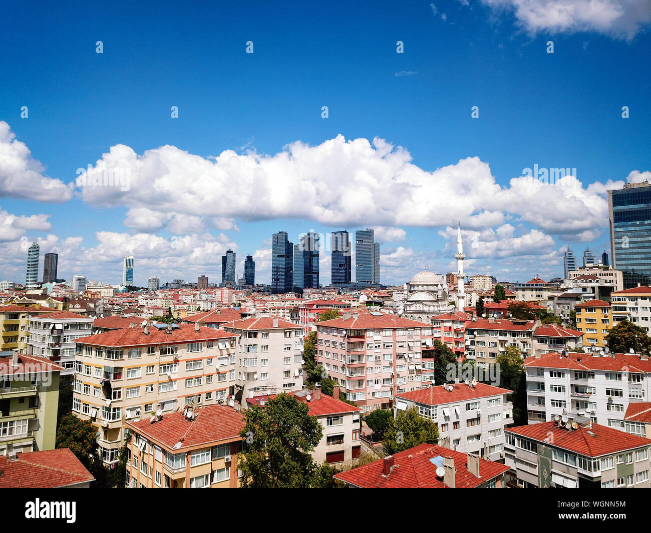 Aerial view of Istanbul Stock Photo - Alamy