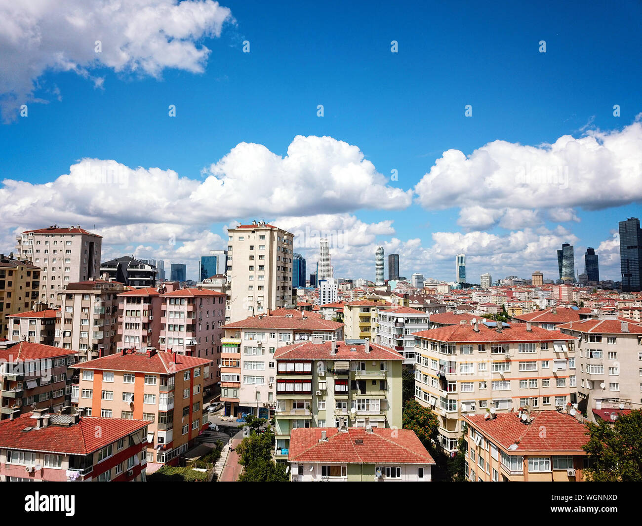 Aerial view of Istanbul Stock Photo - Alamy