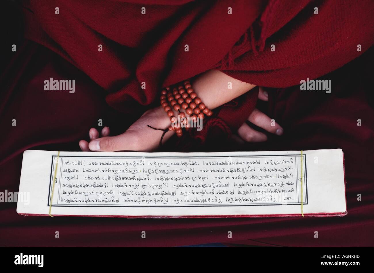 Monk reading hi-res stock photography and images - Alamy