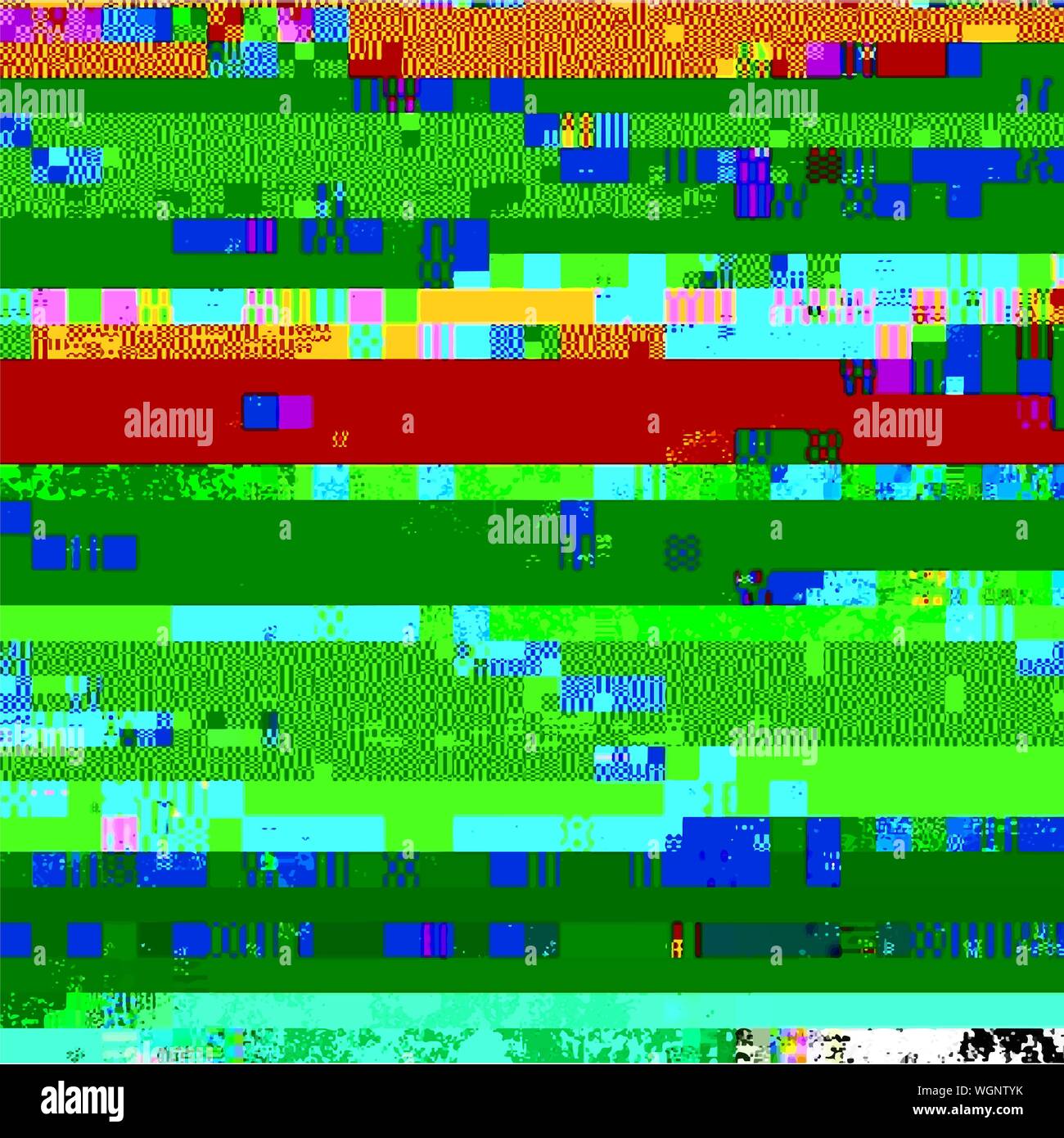 Colorful glitch static noise overlay hi-res stock photography and ...