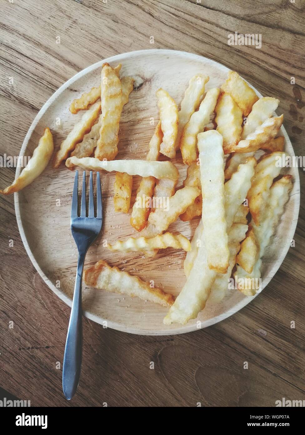 Fries fork hi-res stock photography and images - Alamy