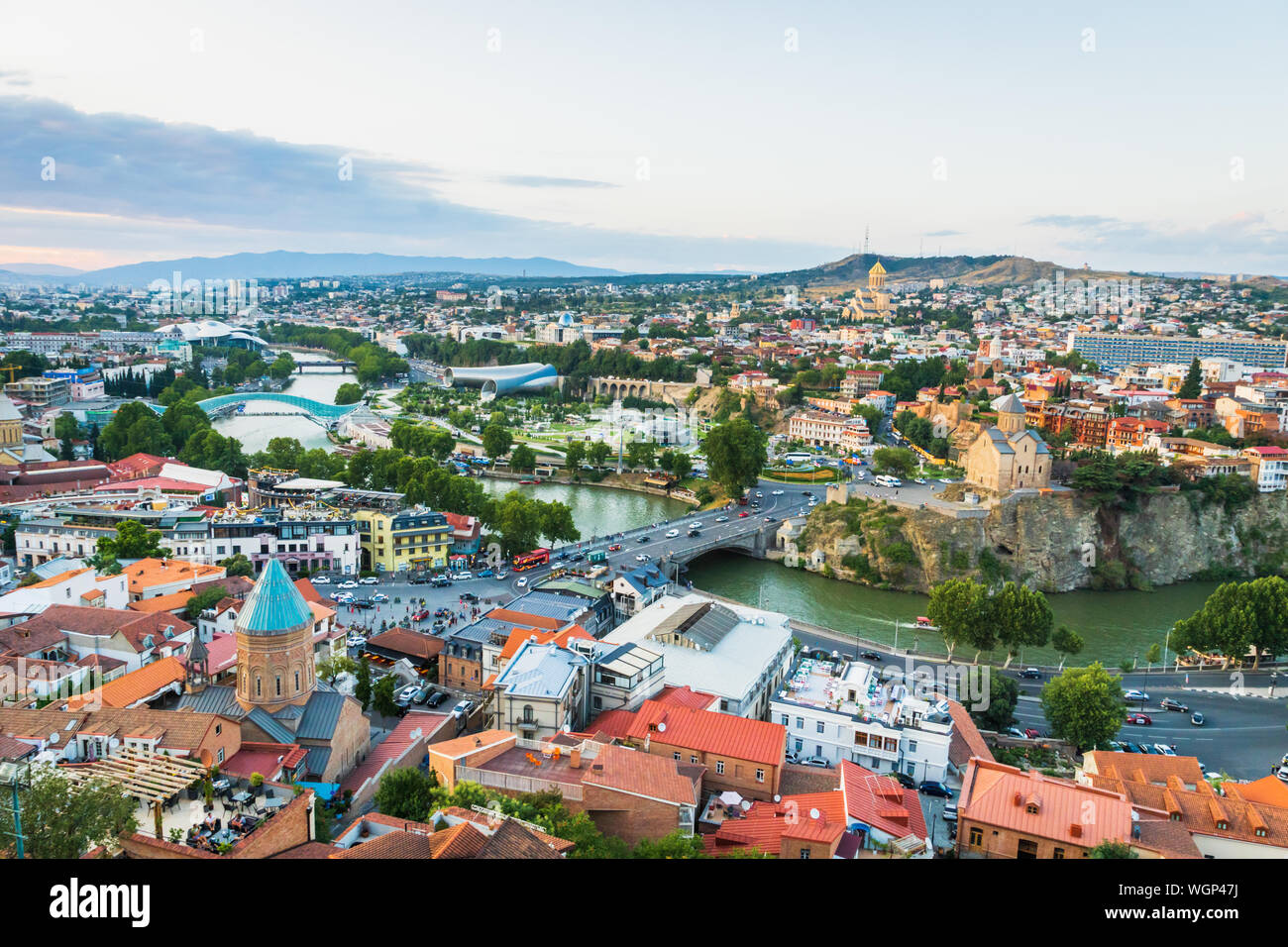 Tbilisi downtown hi-res stock photography and images - Alamy
