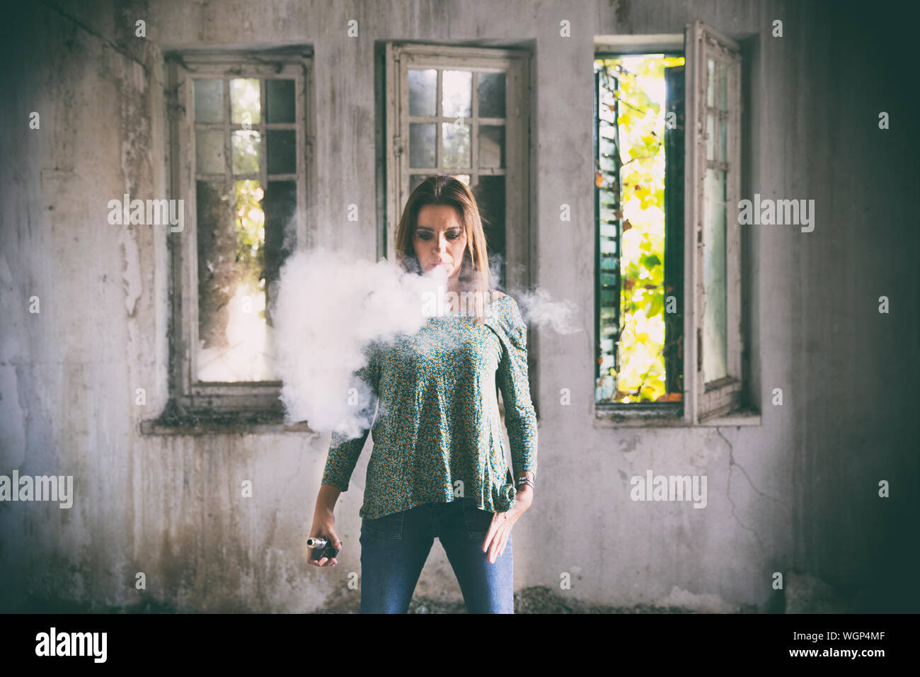 Exhaling High Resolution Stock Photography and Images - Alamy