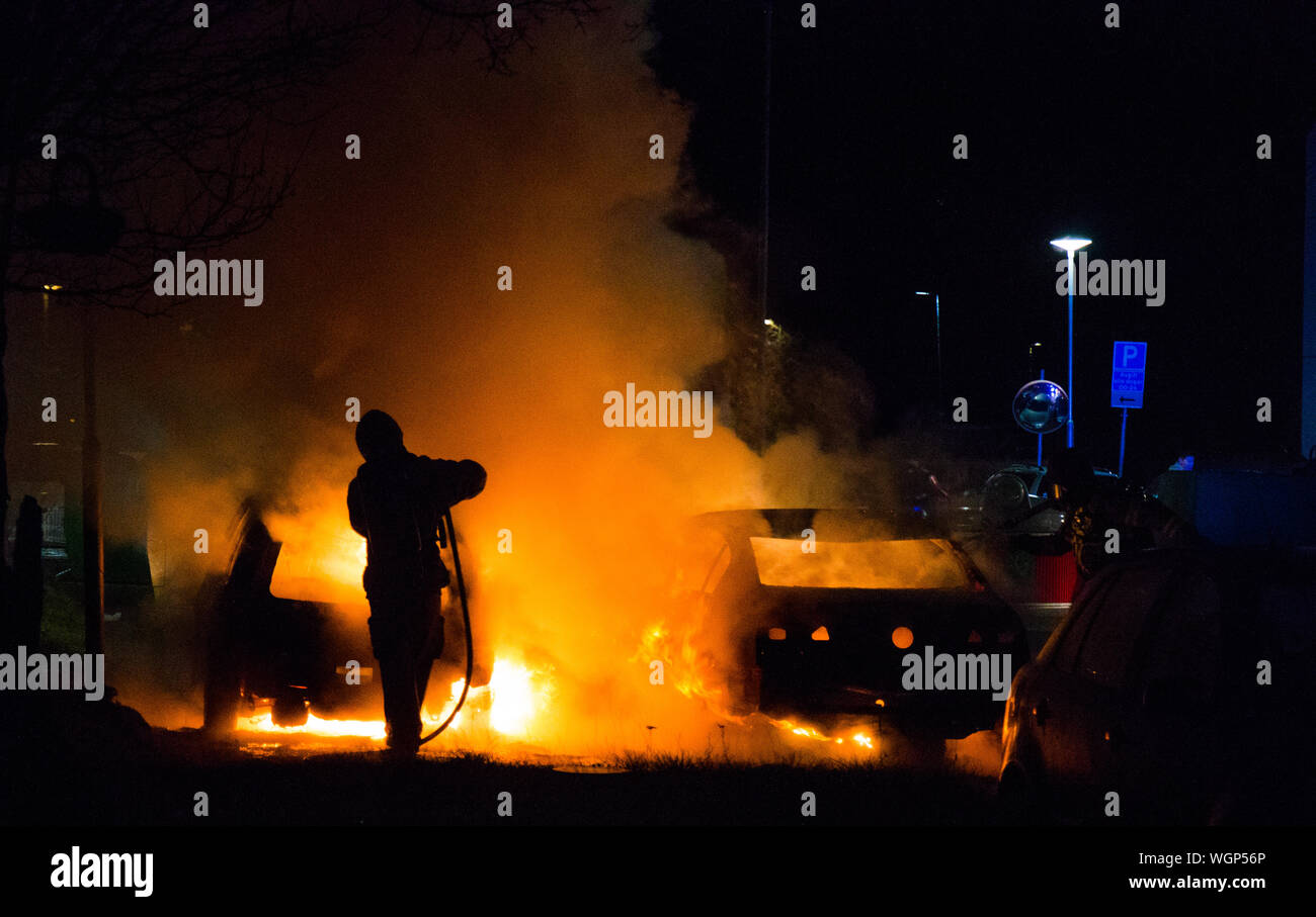Fire engine rear hi-res stock photography and images - Alamy