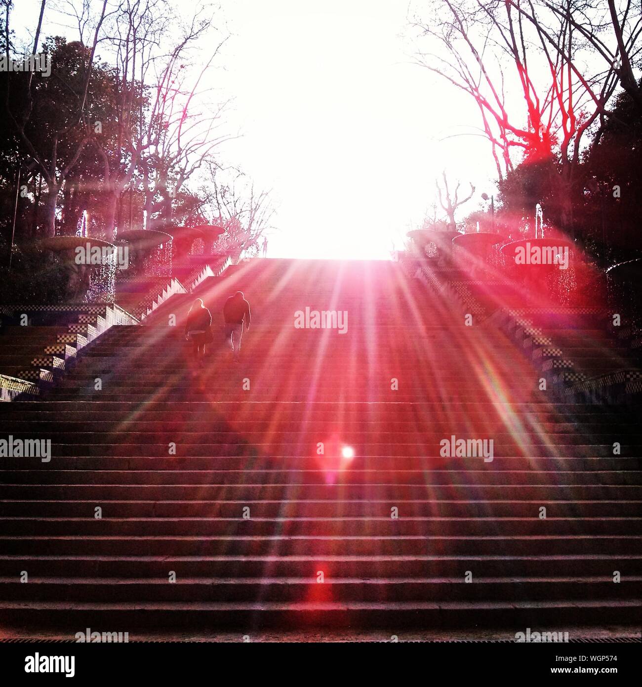 Two Women Walking Up Steps High Resolution Stock Photography and Images ...