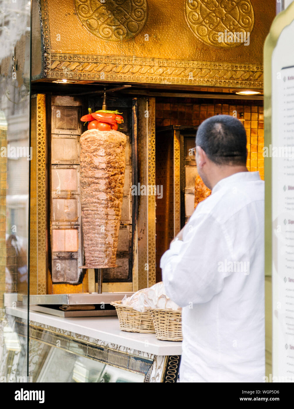 Kebab Man High Resolution Stock Photography and Images - Alamy