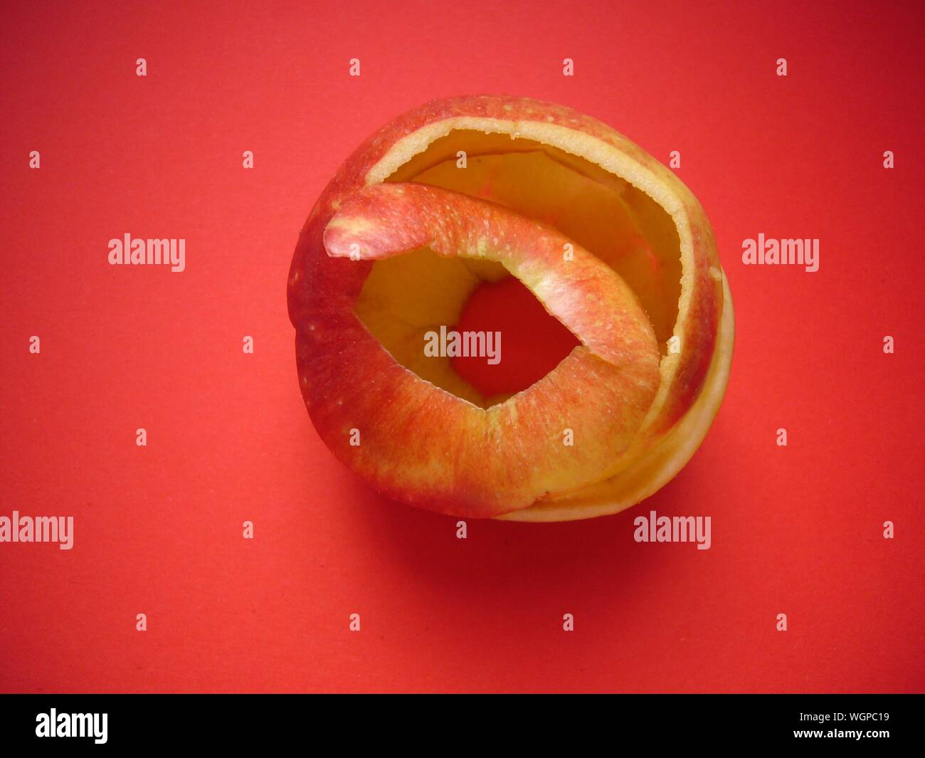 Red apple peel hi-res stock photography and images - Alamy