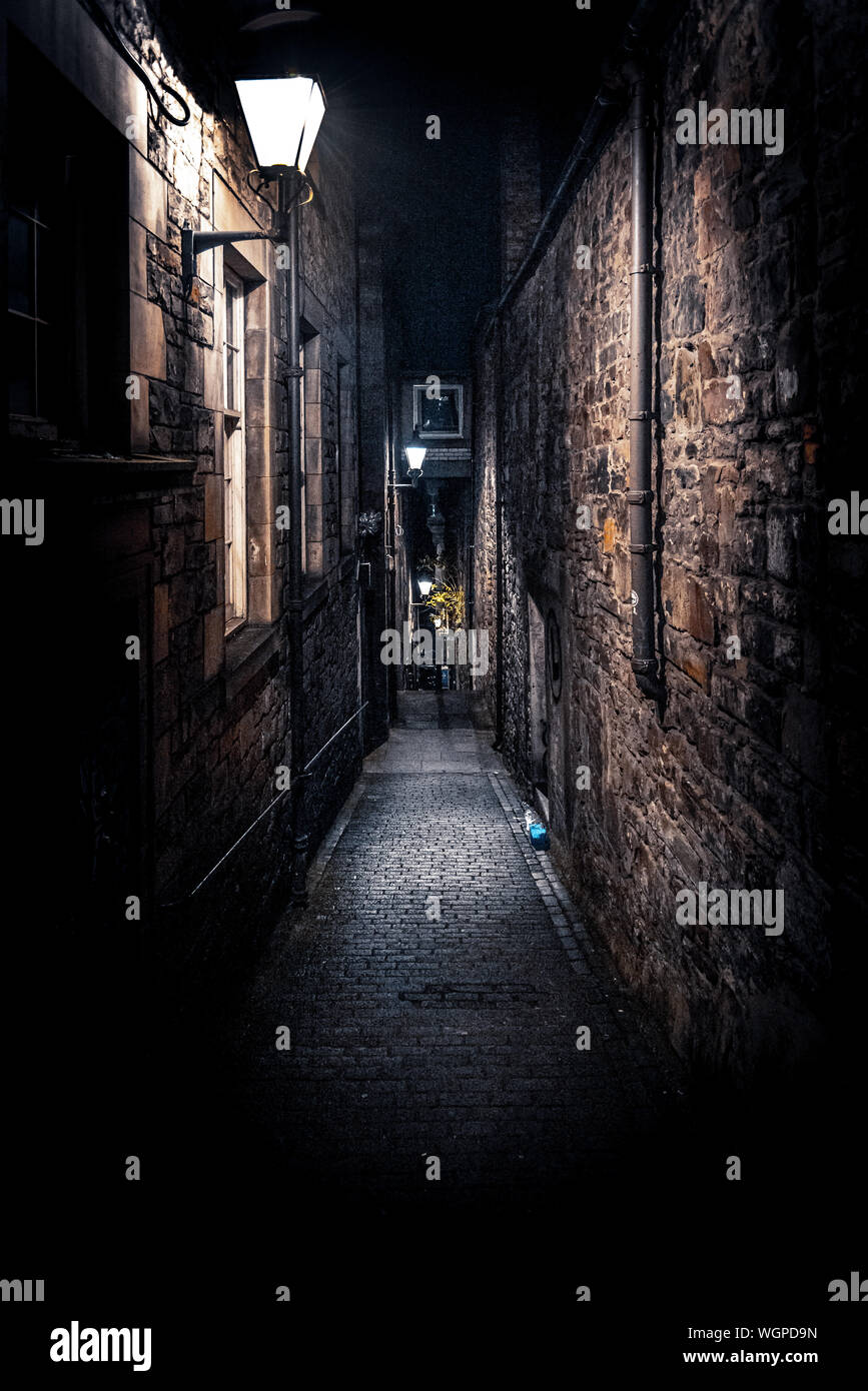 Alley Dark Scotland High Resolution Stock Photography and Images - Alamy